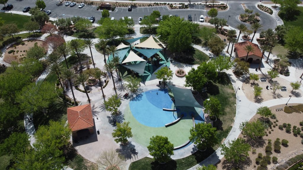 The Paseos Park in Summerlin, Las Vegas