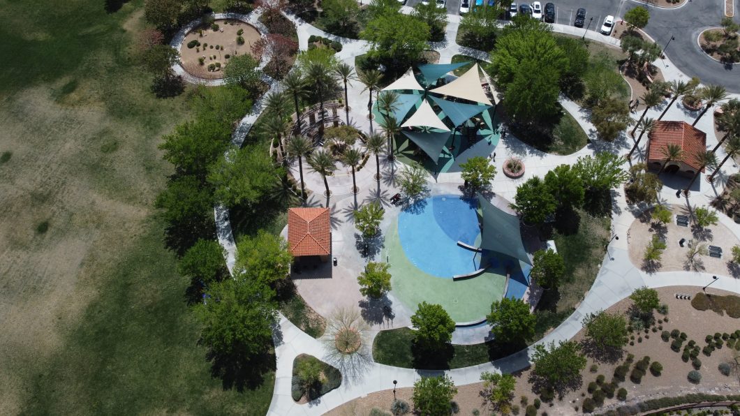 The Paseos Park in Summerlin, Las Vegas