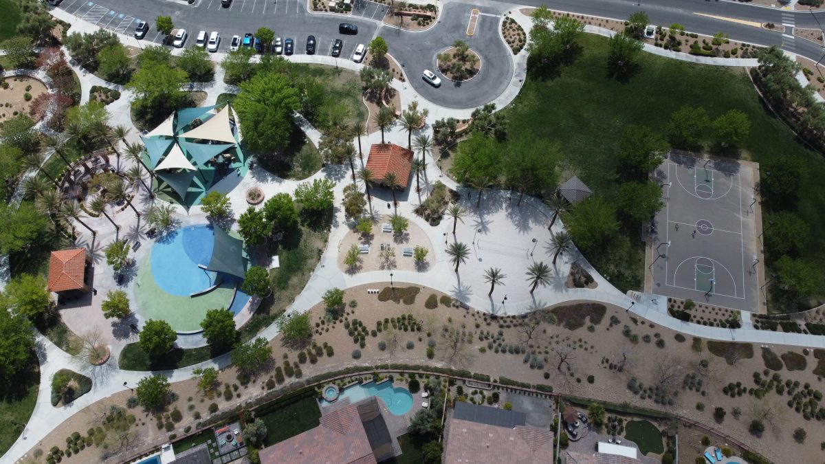 The Paseos Park in Summerlin, Las Vegas