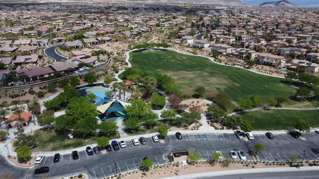 The Paseos Park in Summerlin, Las Vegas