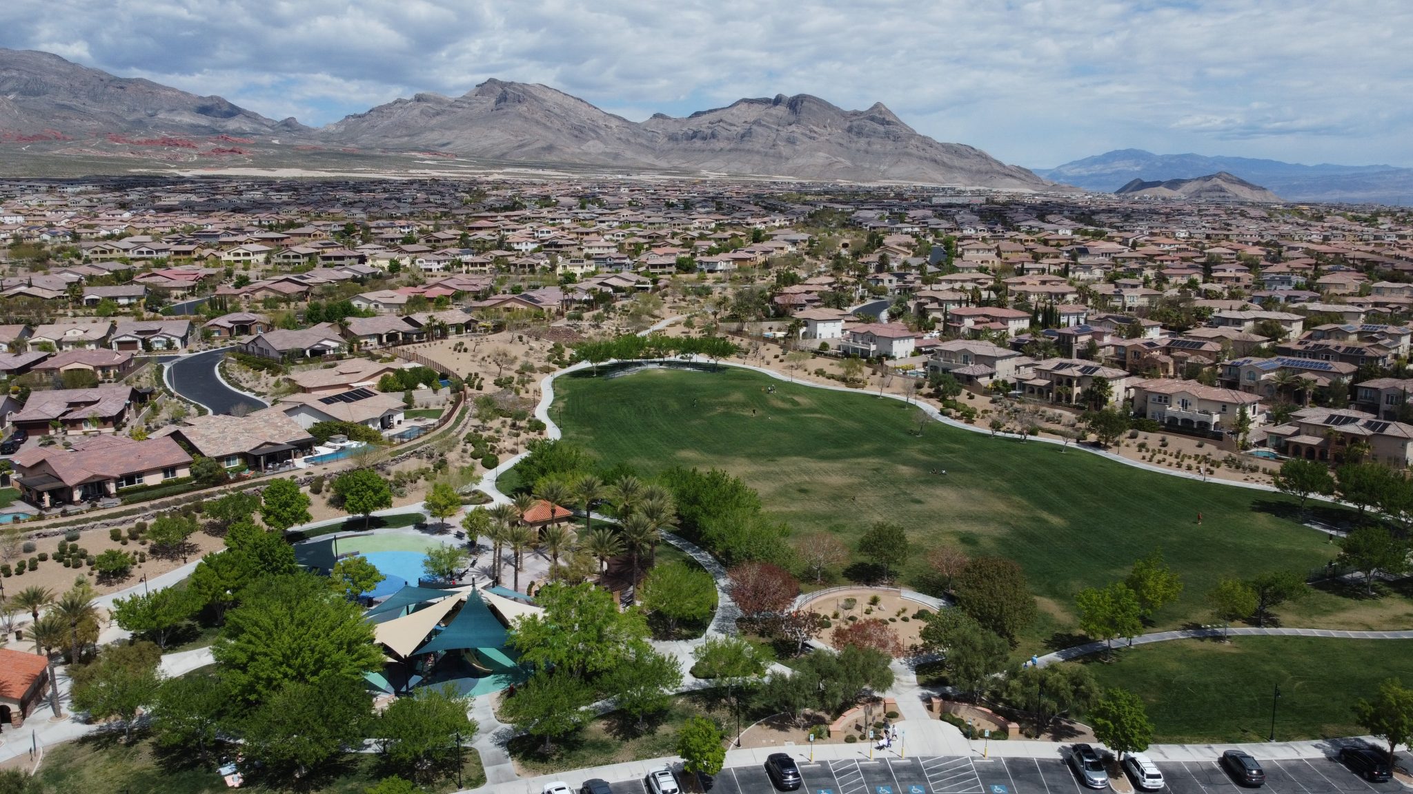 The Paseos Park in Summerlin, Las Vegas