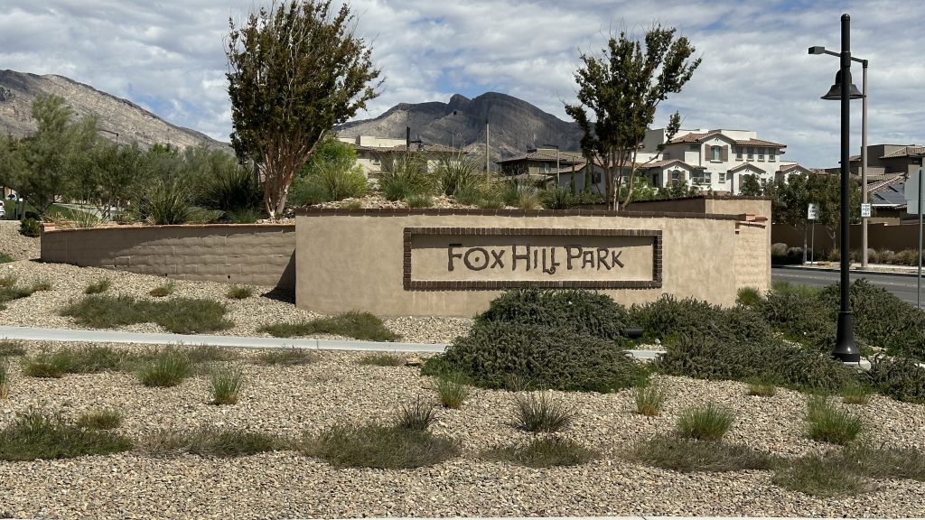 Fox Hill Park in Summerlin, Las Vegas