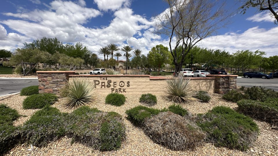 The Paseos Park in Summerlin, Las Vegas