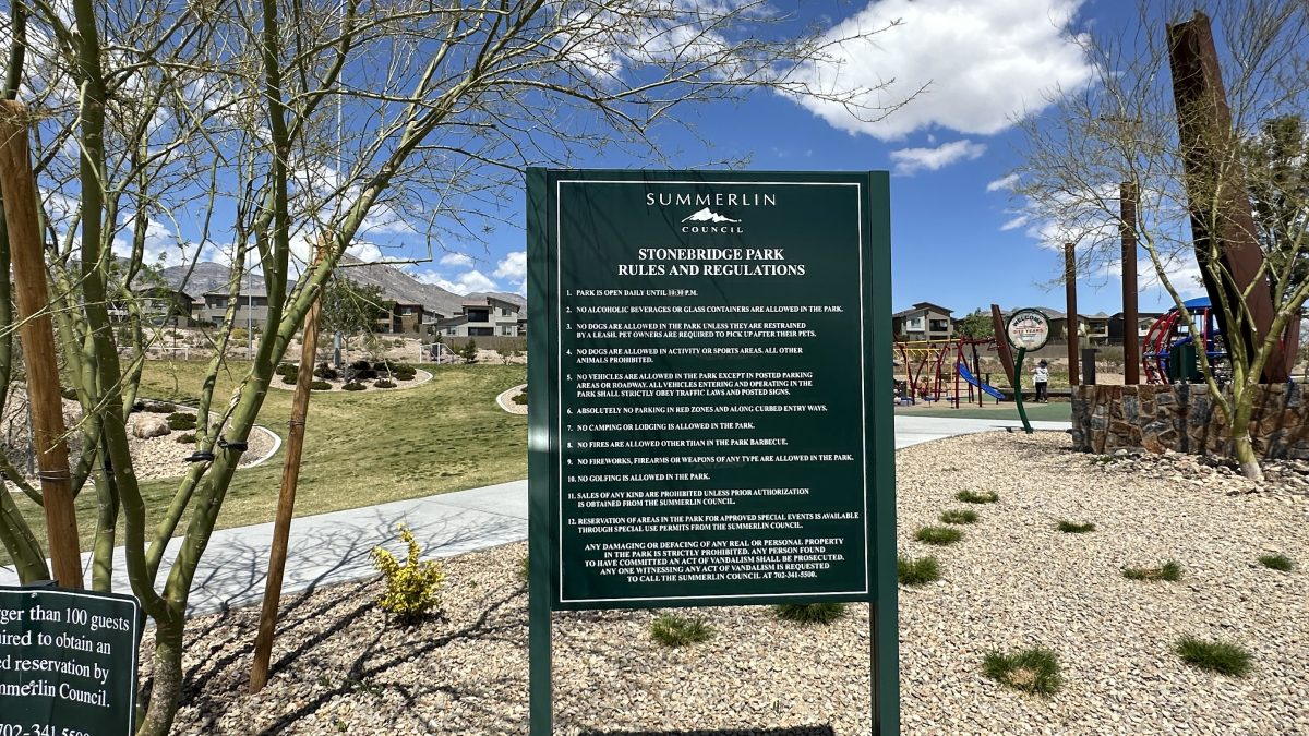 Stonebridge Park in Summerlin, Las Vegas