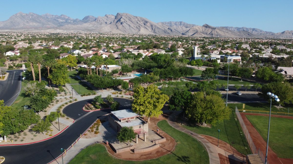 The Trails Park and Pool in Summerlin, Las Vegas